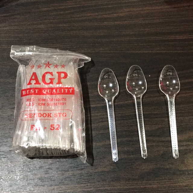 Jual Sendok Plastik Es/Pudding (isi 50 pcs) | Shopee Indonesia