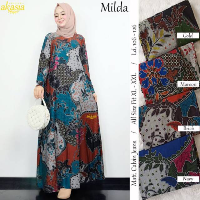 Jual Maxy motif batik milda | Shopee Indonesia