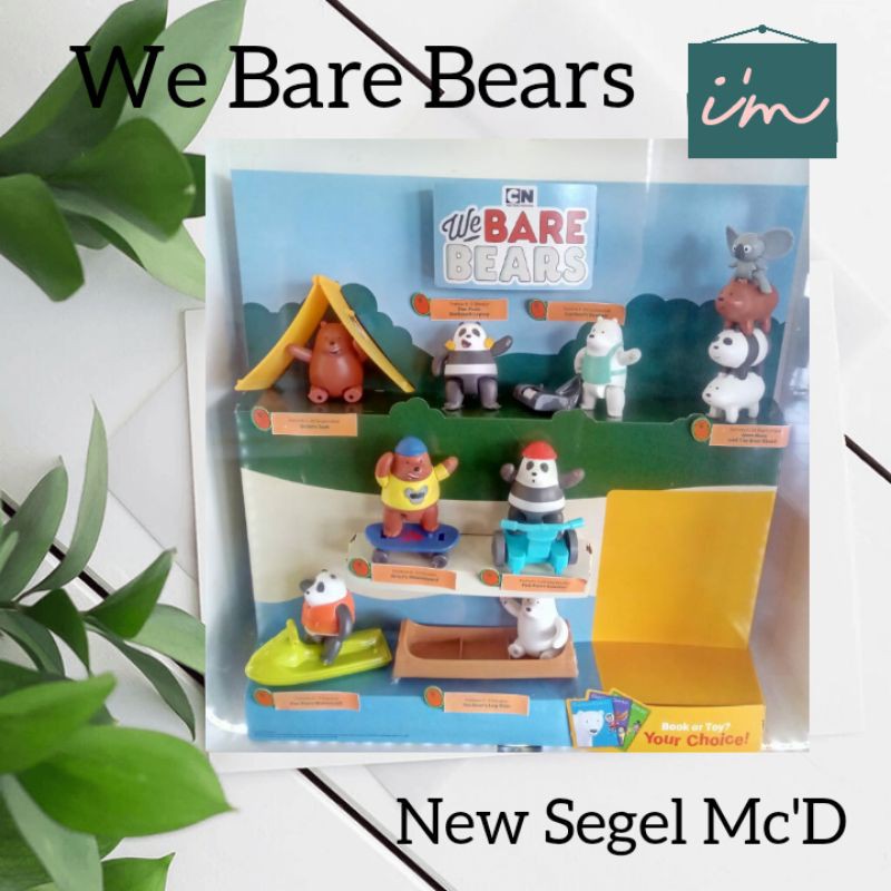 Jual We Bare Bears Happy Meal McDonald's | Shopee Indonesia