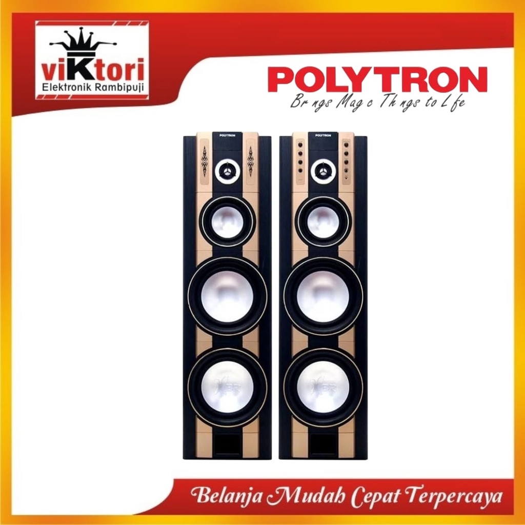 Jual POLYTRON ACTIVE SPEAKER PAS69 / POLYTRON BLUETOOTH SPEAKER AKTIF ...