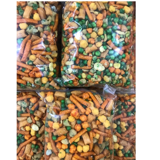 Jual Snack Mix Nut / Aneka Snack Campur / Kacang Polong / Stik Jaipong ...