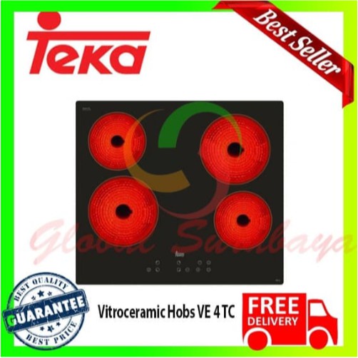 Jual Kompor Tanam Listrik TEKA - Vitroceramic Hobs VE 4 TC - Garansi ...