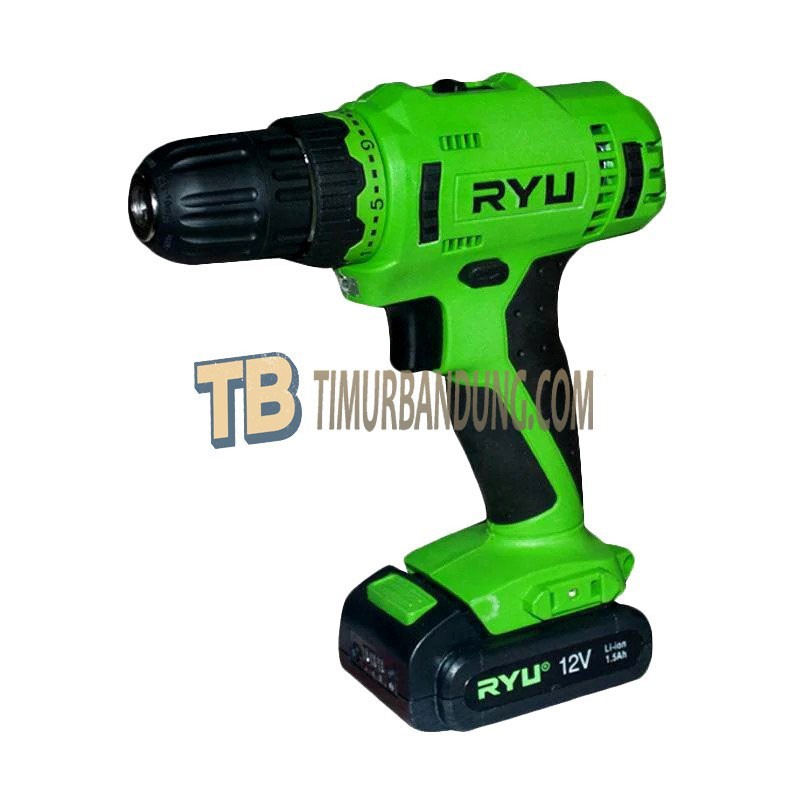 Jual Mesin Bor Cordless Drill Ryu RCD12V 10mm | Shopee Indonesia