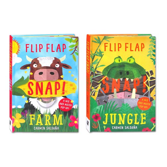 Jual Flip Flap Snap! (A Mix and Match Pop-Up book!) | Shopee Indonesia