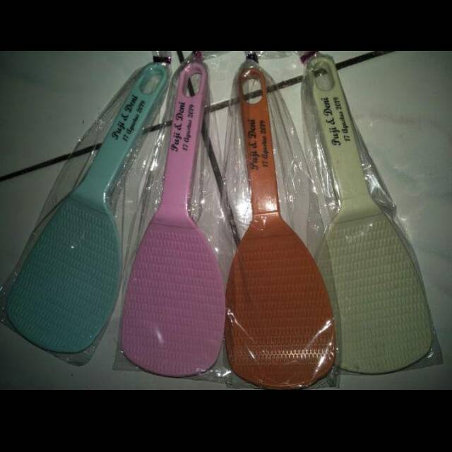 Jual Souvenir centong nasi warna pastel centong | Shopee Indonesia