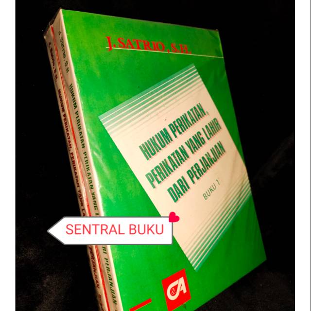 Jual Hukum perikatan perikatan yang lahir dari perjanjian buku 1 dan 2 ...