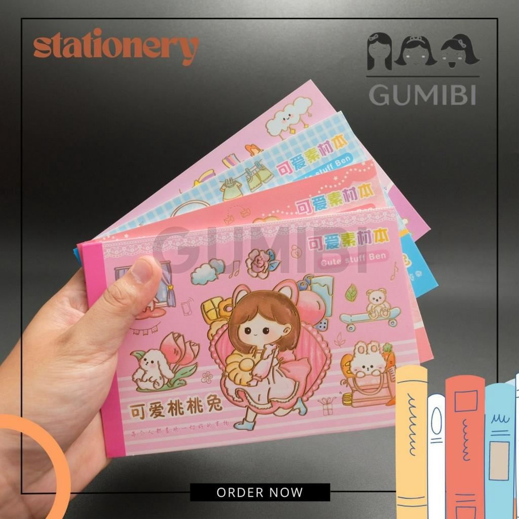 Jual BUKU STIKER SENMU KL 43 NOTEBOOK STIKER 1 SET ISI 15 LEMBAR BUKU ...