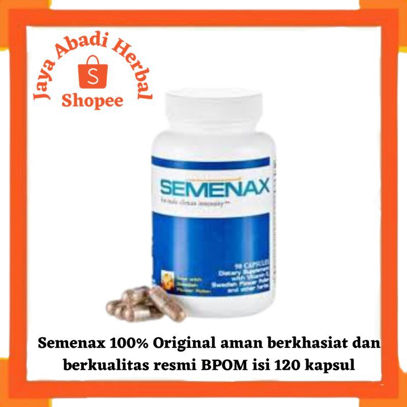 Jual Semenax-isi 90 kapsul 100% original aman berkhasiat dan ...