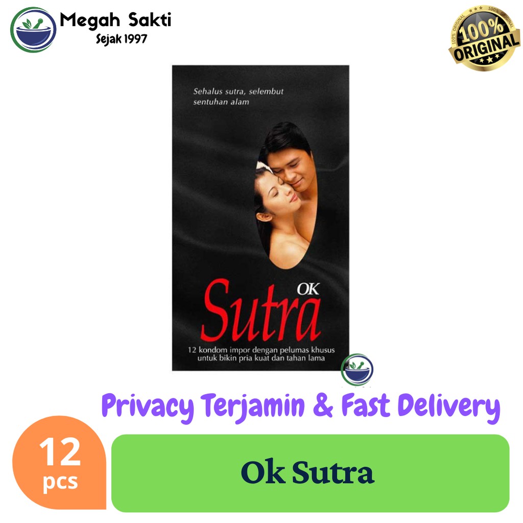 Jual Megah Sakti - Kondom Sutra OK Isi 12 ( Hitam ) [ BONUS ISI SELAMA ...
