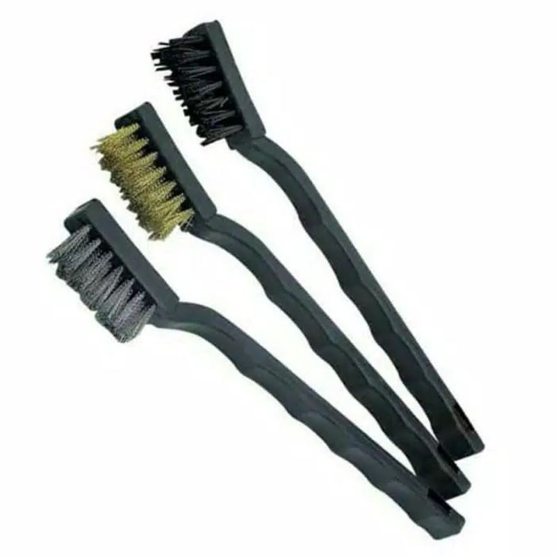 Jual sikat tukang las kawat baja kuningan | Shopee Indonesia