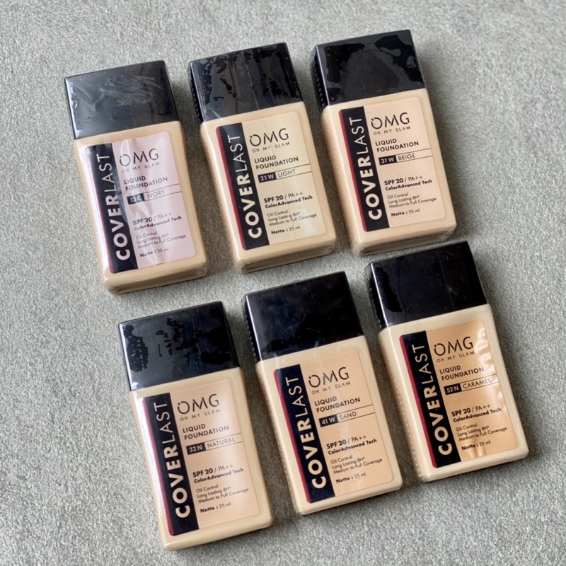 Jual LIQUID FOUNDATION OMG | Shopee Indonesia