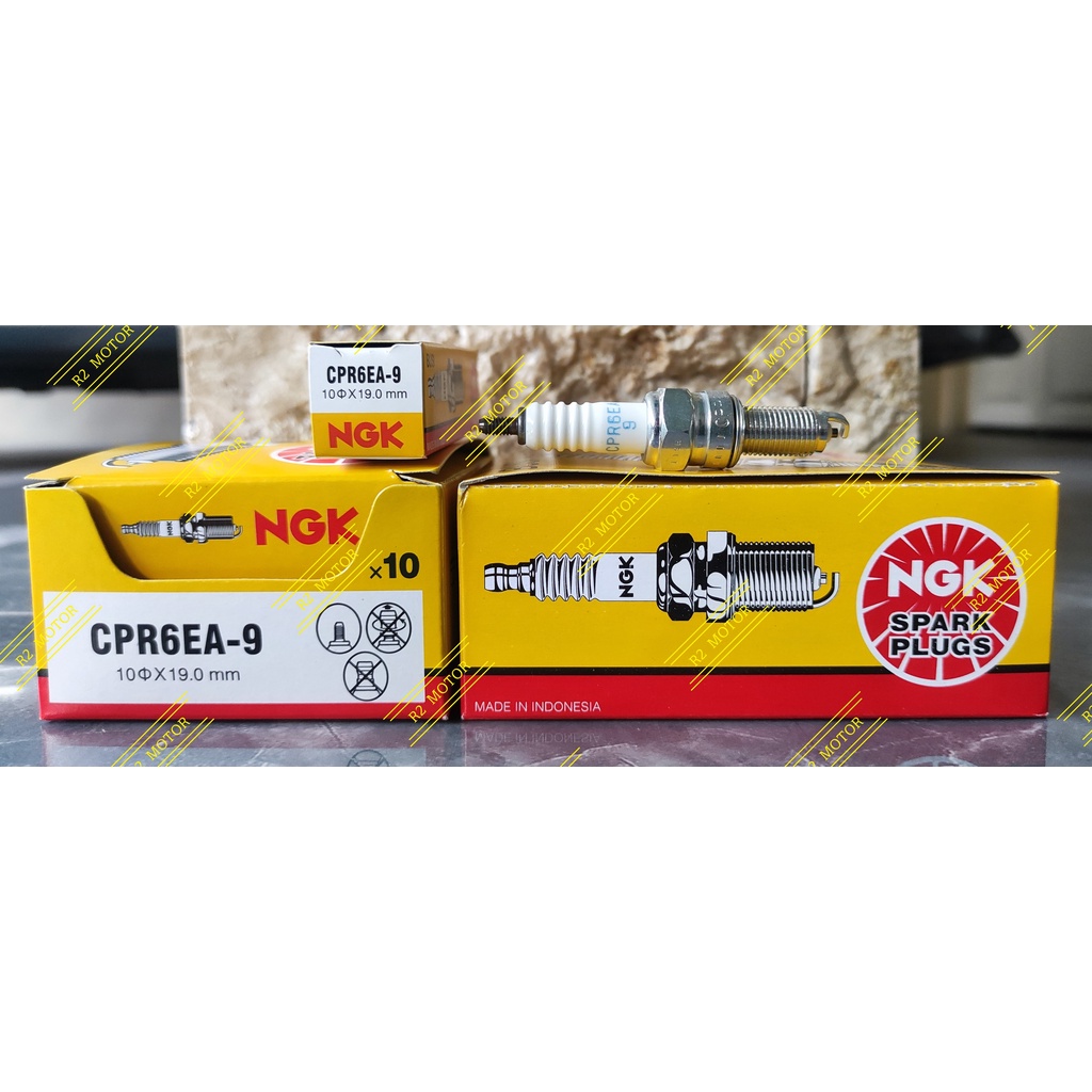 Jual BUSI NGK CPR6EA-9 DENSO U20EPR9 U24EPR9 BEAT VARIO SCOOPY SUPRA ...