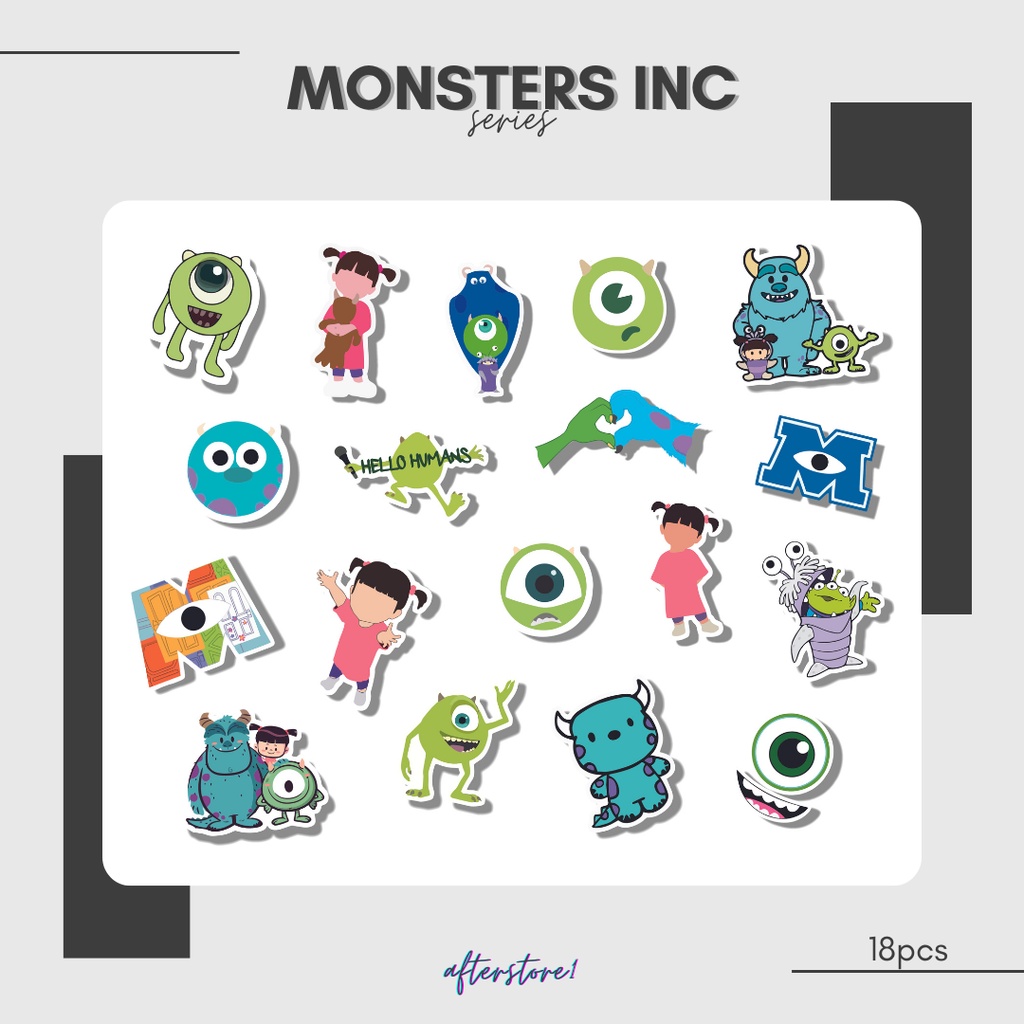 Jual [STIKER MONSTERS INC] STICKER AESTHETIC | STICKER TUMBLR | STIKER ...