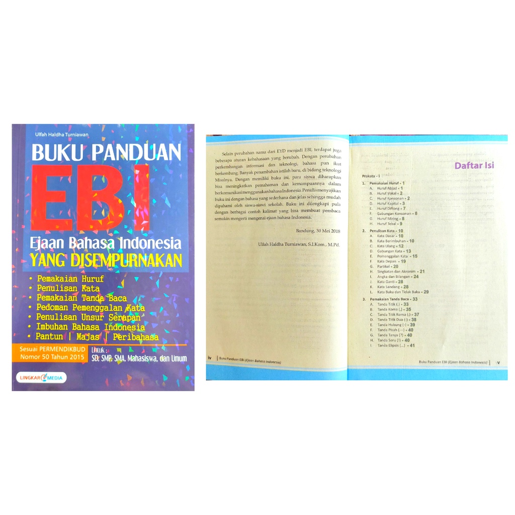 Jual BUKU PANDUAN EJAAN BAHASA INDONESIA PUEBI Panduan Ejaan Bahasa ...