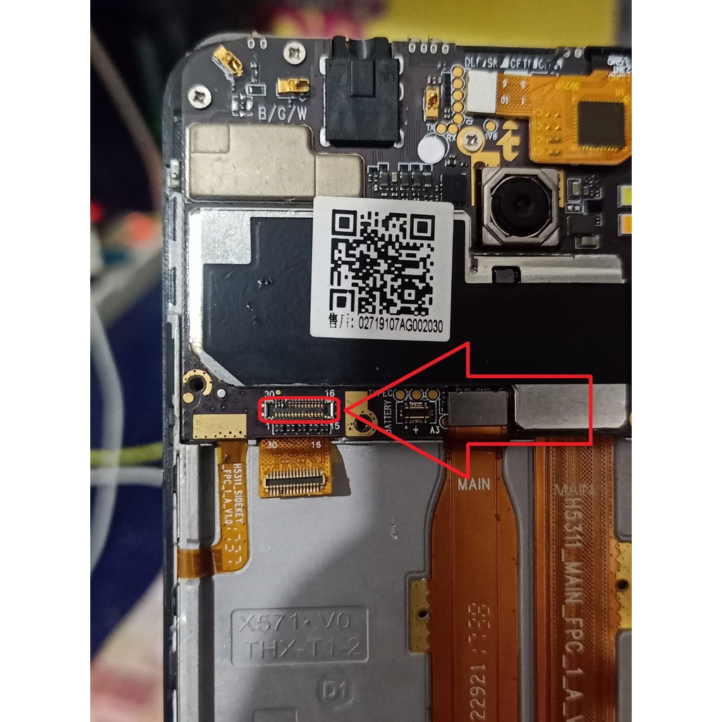 Jual Konektor LCD INFINIX NOTE 4 PRO 30 PIN DI MESIN 1 PCS FPC LCD ...