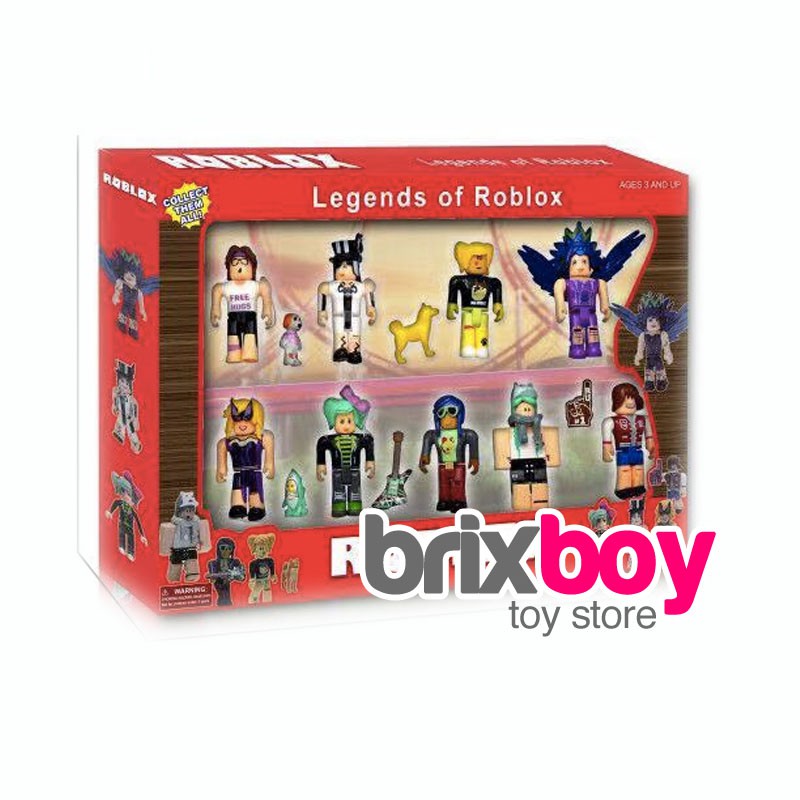 Jual Roblox Minifigures Legends of Roblox Set Nine Figures Figurine ...