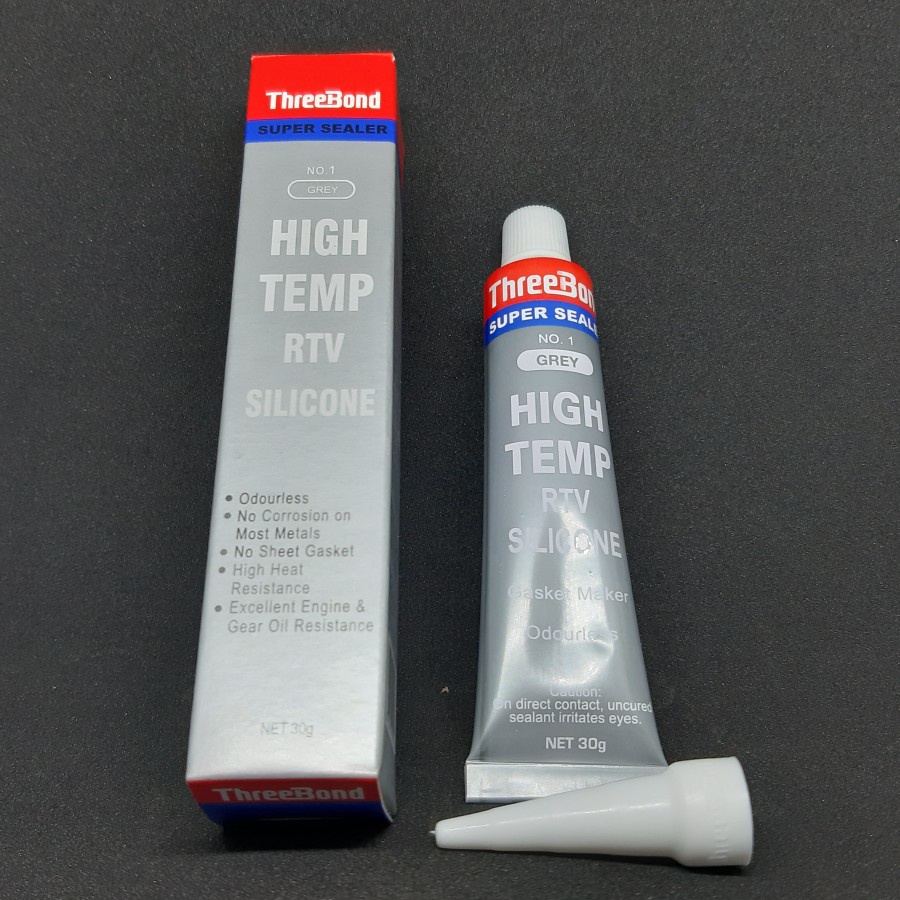 Jual Lem Threebond No.1 Grey High Temp RTV Silicone 30Gr | Shopee Indonesia