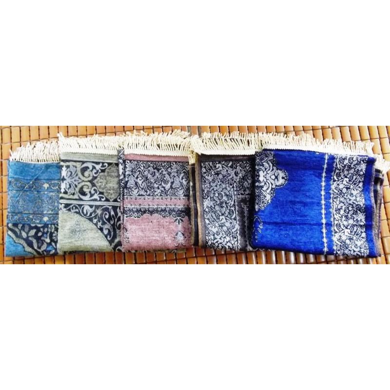 Jual Kain Sajadah Motif Karakter Kabah Bunga Batik Perlengkapan Ibadah ...