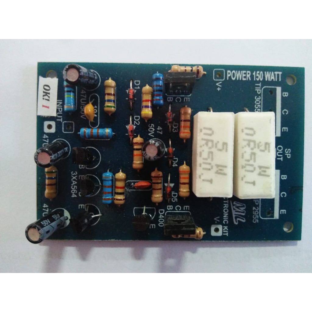 Jual Kit driver Amplifier Power Ampli 150W 150 W Mono Berkualitas ...