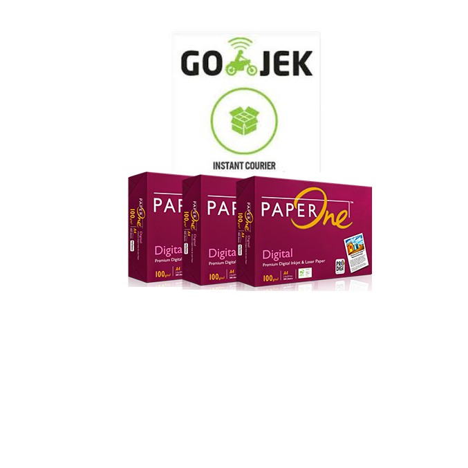 Jual KERTAS FOTOKOPI A4 100GR PAPER ONE KHUSUS GOSEND WILAYAH JAKARTA ...