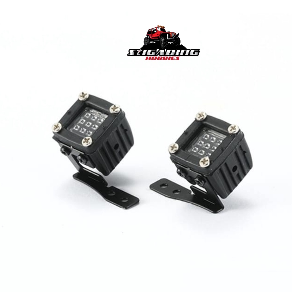 Jual LAMPU SOROT ROOF LAMP LED RC ADVENTURE 2 PCS SQUARE LAMP | Shopee ...