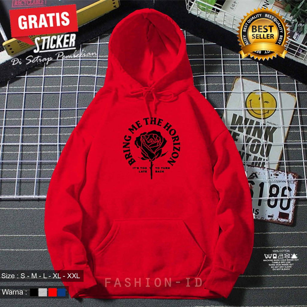 Jual Jaket Sweater Hoodie BRING ME THE HORIZON Keren Pria Dan Wanita ...