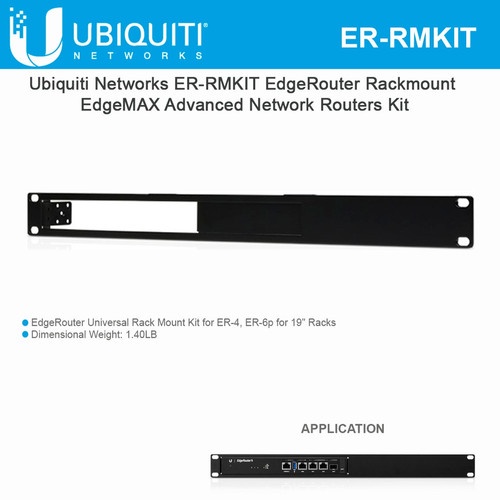 Jual Ubiquiti ER-RMKIT EdgeMAX Universal Rackmount Kit for ER4 ER6P etc ...