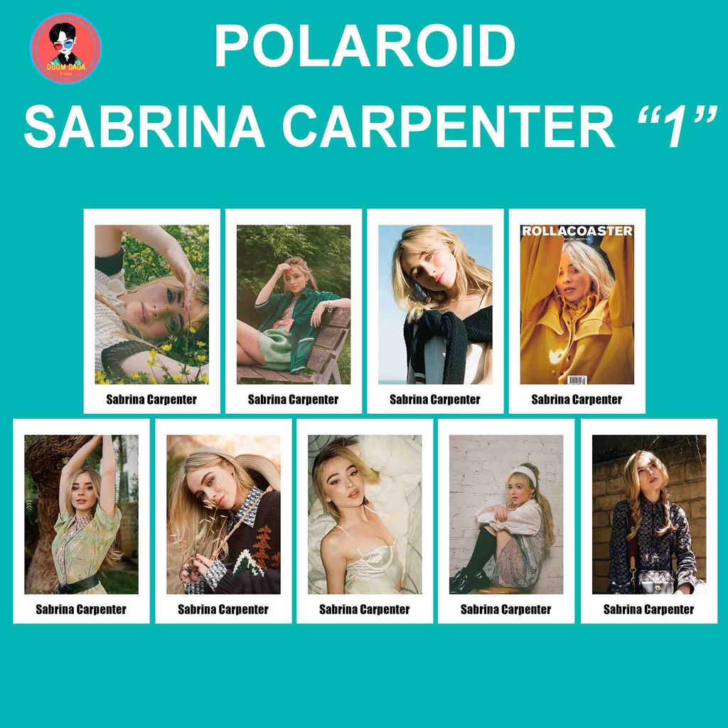 Jual (ISI 9 PCS) POLAROID SABRINA CARPENTER / PHOTOCARD SABRINA CARPENTER | Shopee Indonesia