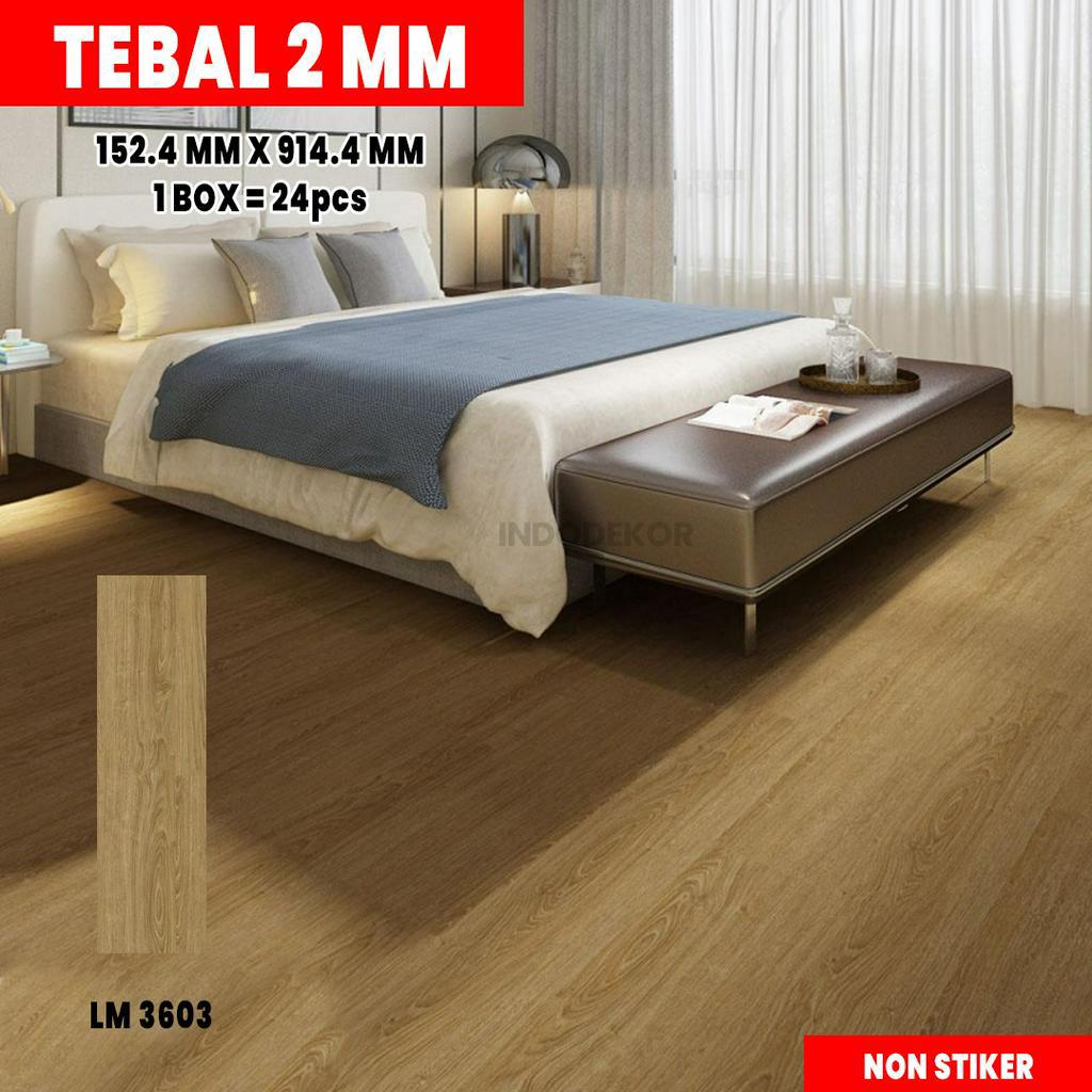 Jual Lantai Vinyl Plank 2mm Motto Harga Per Box Motif Kayu Lembaran | Shopee Indonesia