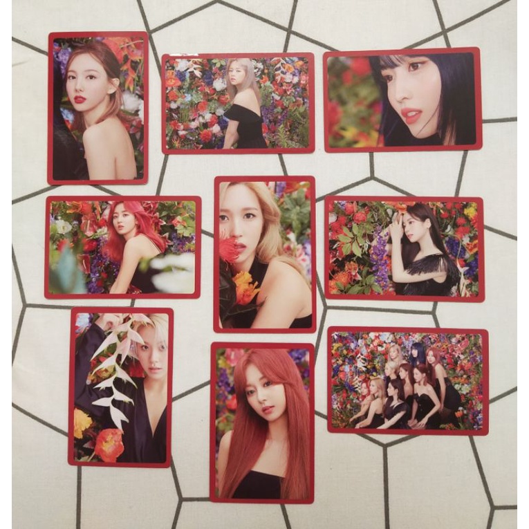 Jual Twice Eyes Wide Open PO Benefit Photocard Story Ver. Nayeon Jeongyeon Momo Jihyo Mina ...