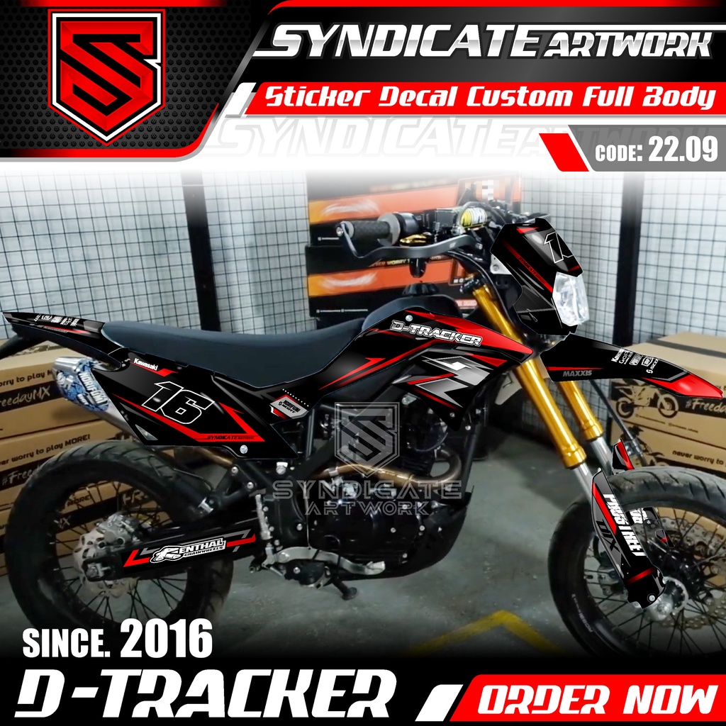 Jual Decal Stiker Motor Kawasaki KLX Dtracker 150 SE Full Body ...