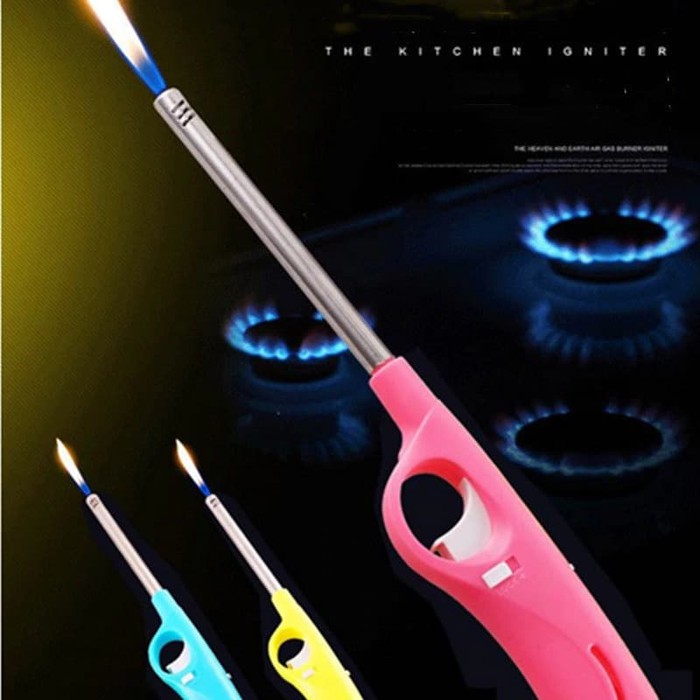 Jual Pistol Pemantik Api / Lighter Panjang / Korek Api Serbaguna Kompor ...