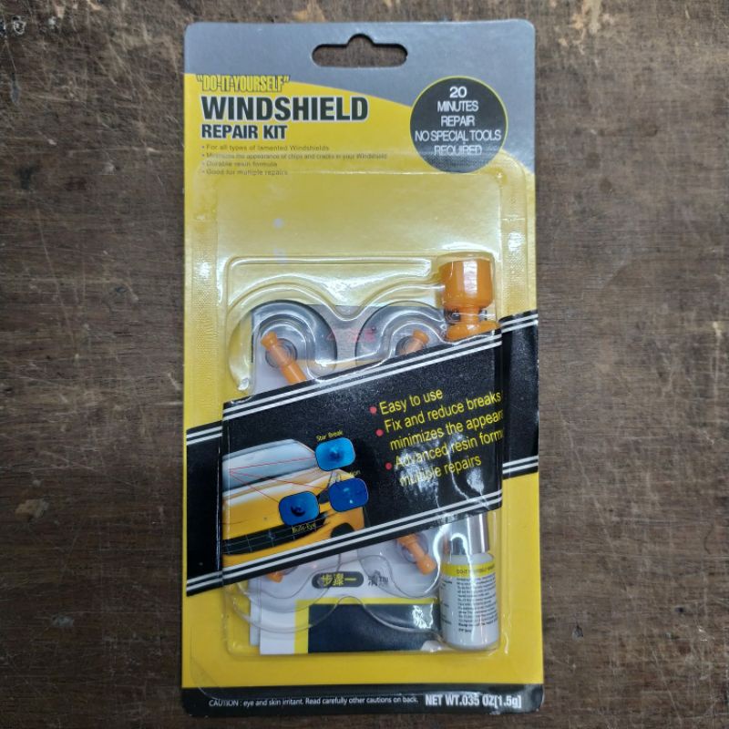 Jual DIY Alat Reparasi kaca mobil Retak Windshield Repair kit kaca ...
