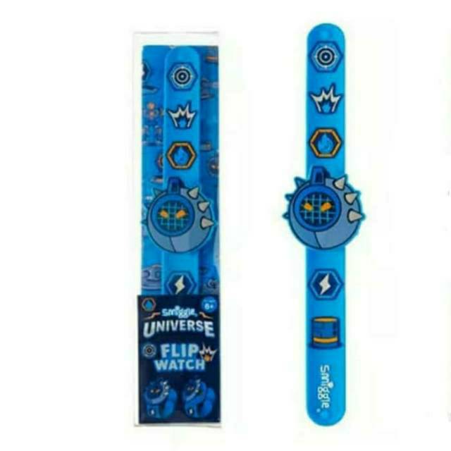 Jual SMIGGLE UNIVERSE FLIP WATCH SLAP BAND | Shopee Indonesia