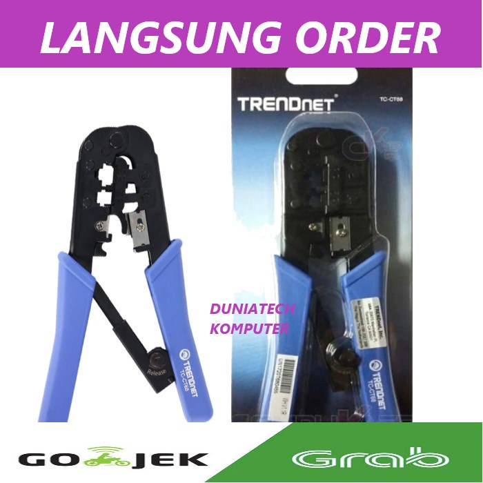 Jual TRENDNET TC-CT68 TANG Crimping Tool RJ45 RJ11 | Shopee Indonesia