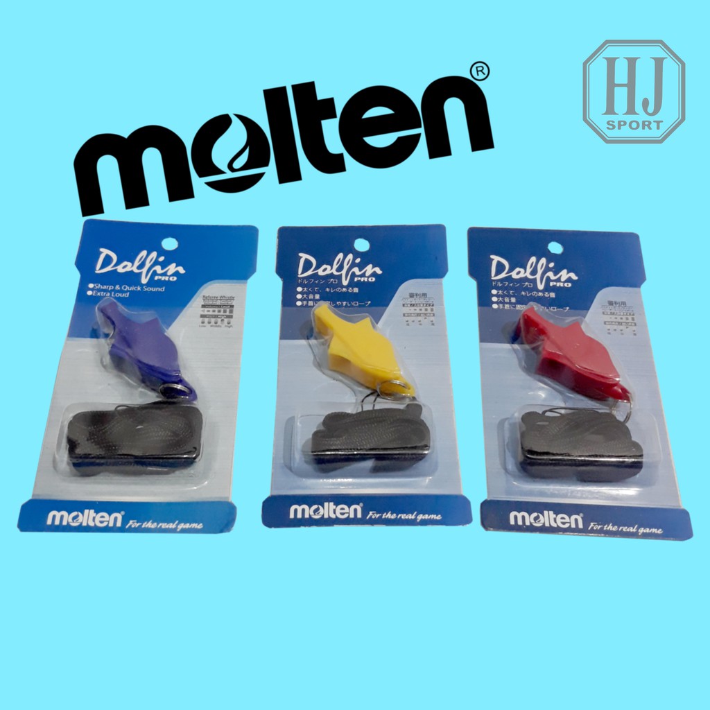 Jual Peluit Dolpin Dolphin Pluit Dolfin Whistle Molten | Shopee Indonesia
