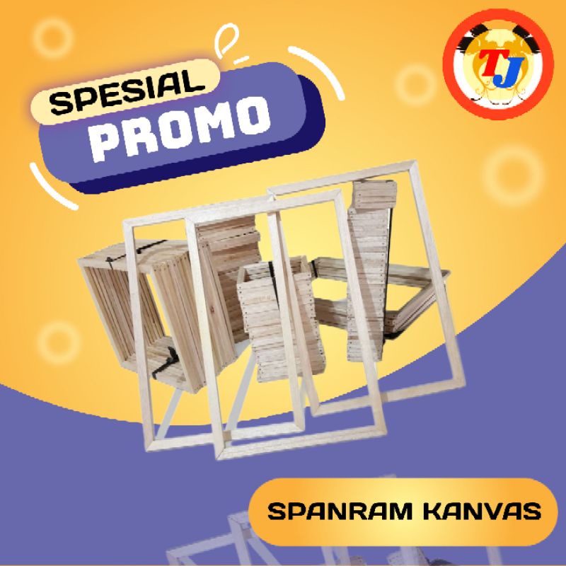 Jual SPANRAM / FRAME / RANGKA UNTUK KANVAS LUKIS FOTO 15X15CM 20X20CM ...