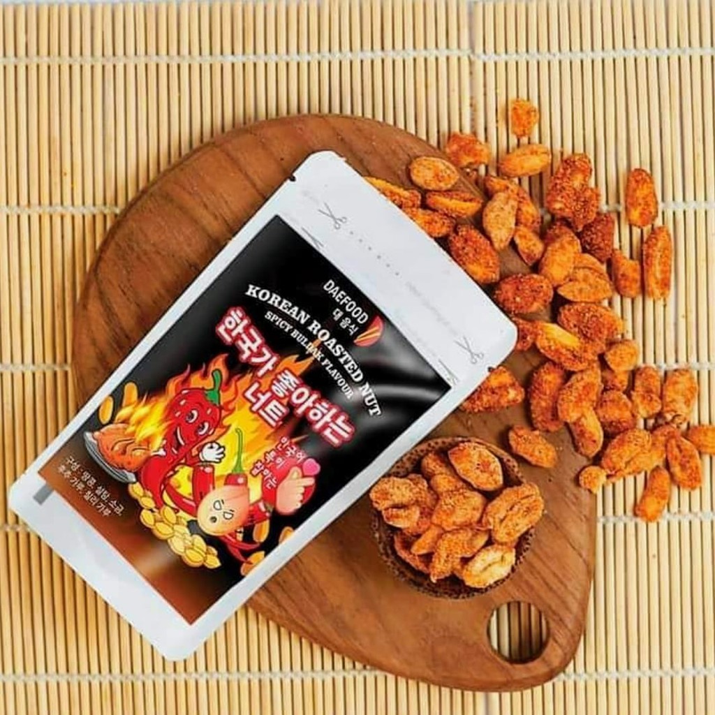 Jual Cemilan Viral Korean Daefood Roasted Nut | Shopee Indonesia