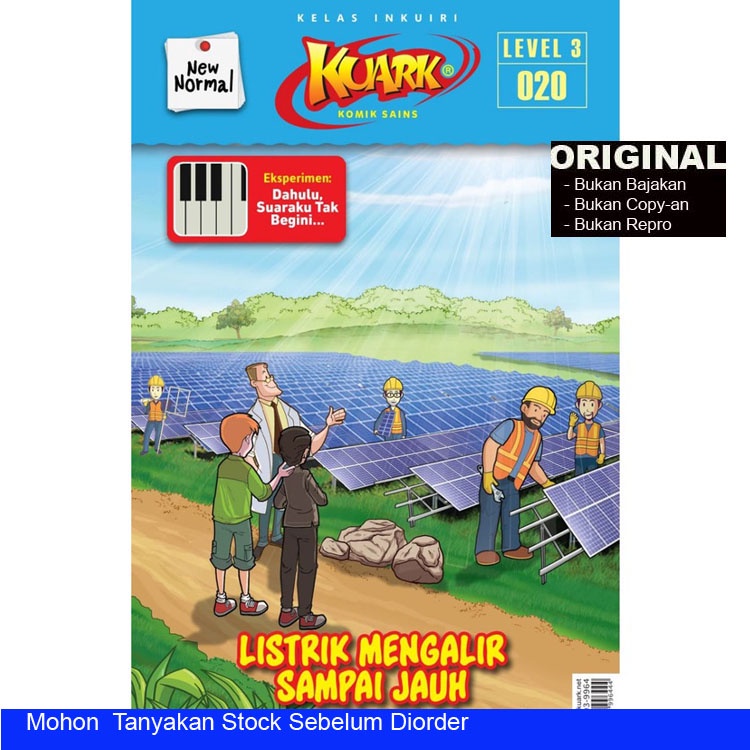 Jual KOMIK SAINS KUARK LEVEL 3 NOMOR 020 TAHUN XVII - NEW NORMAL - Materi Olimpiade Sains Kuark ...