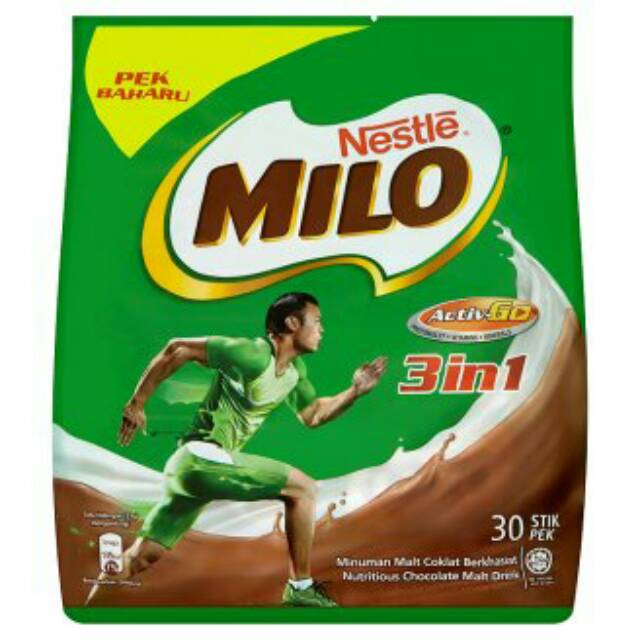 Jual Milo Active Go 3in1 (Stick Pack) | Shopee Indonesia