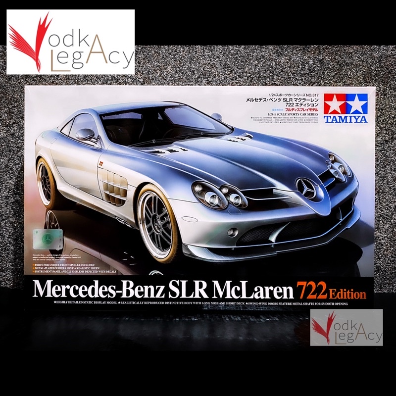 Jual Tamiya 1/24 Sports Car Mercedes Benz SLR McLaren 722 Edition Model ...
