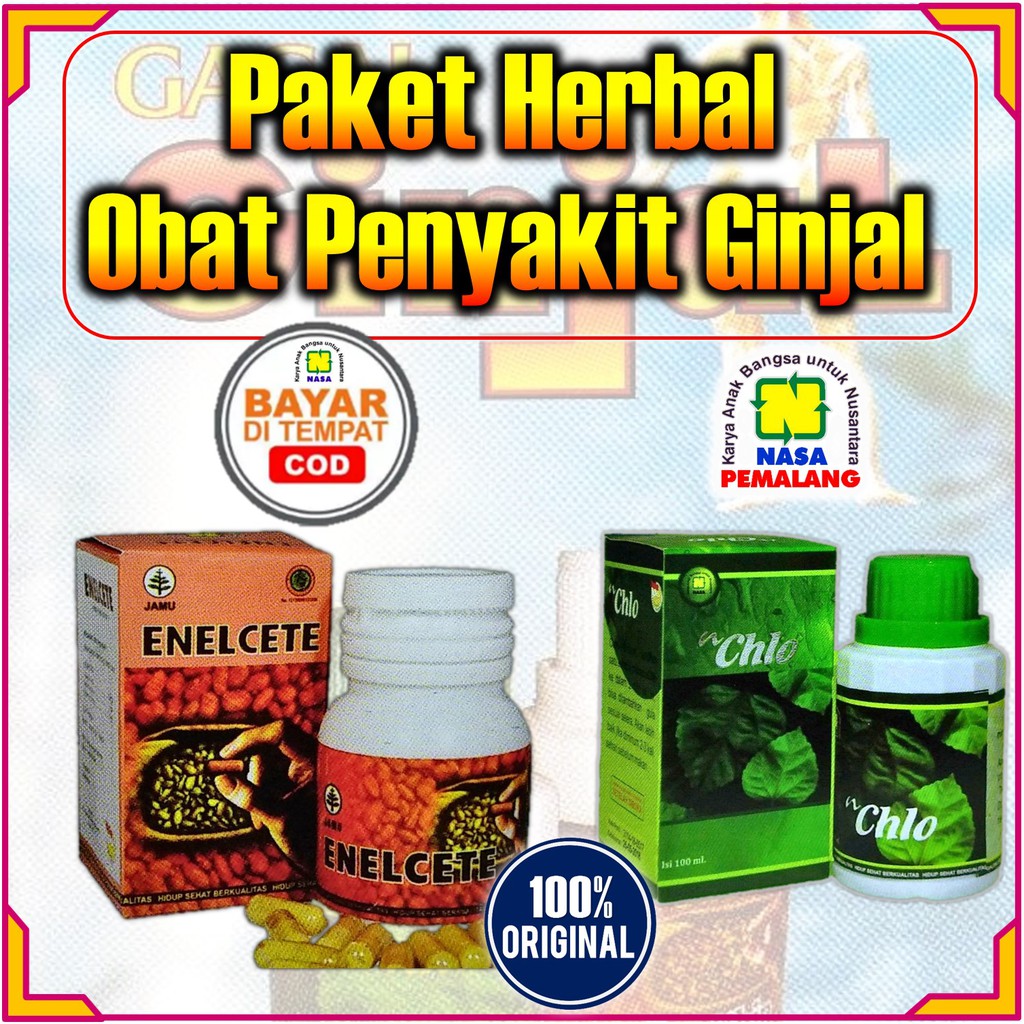 Jual PAKET HERBAL OBAT PENYAKIT BATU GINJAL LECITHIN CHLOROPHYLLIN ...