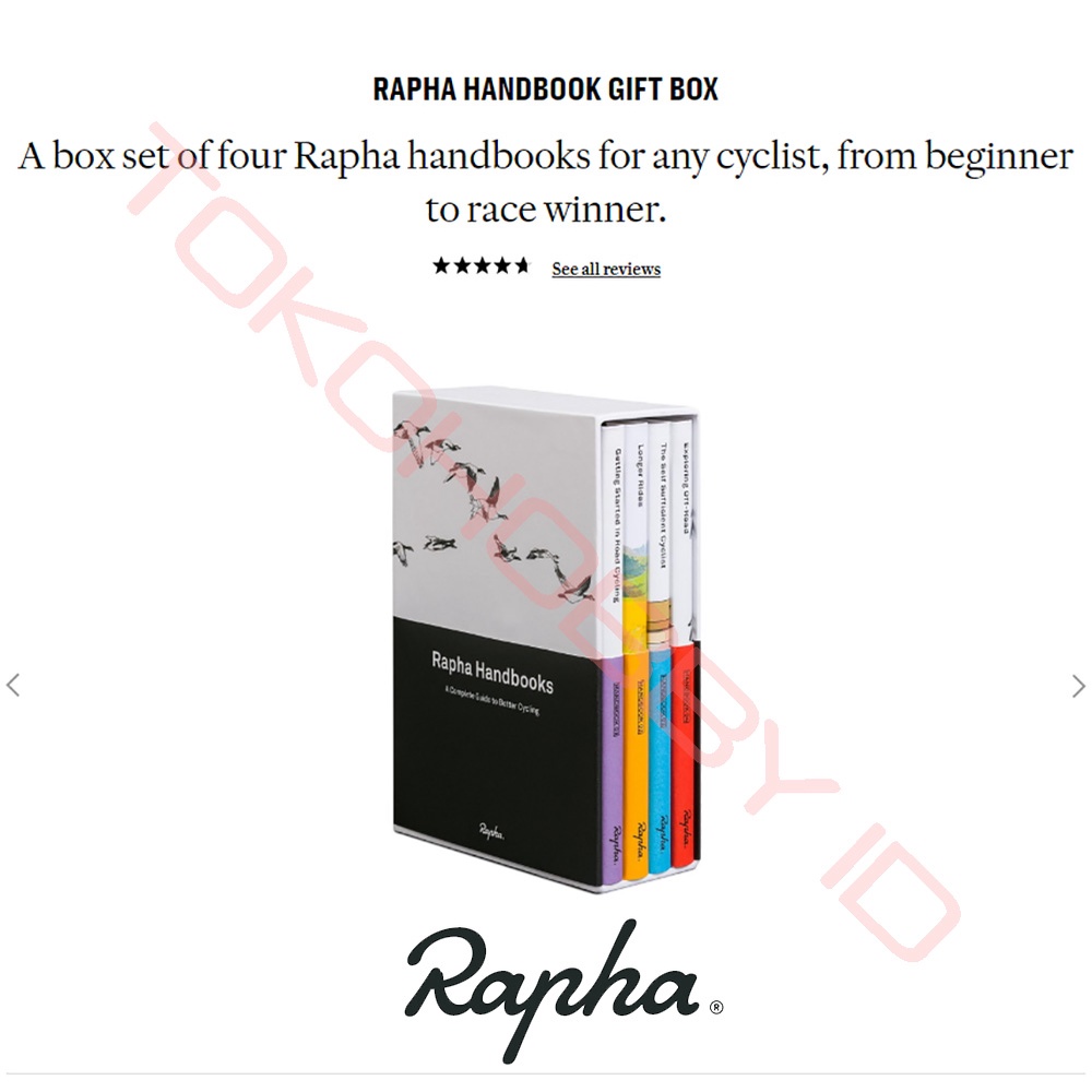 Jual RAPHA Handbook Gift Box Set From Beginner To Race Winner Limited Stock Edition Collectible ...