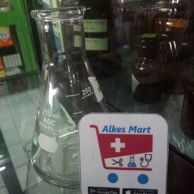 Jual Erlenmeyer PYREX 250 ml | Shopee Indonesia