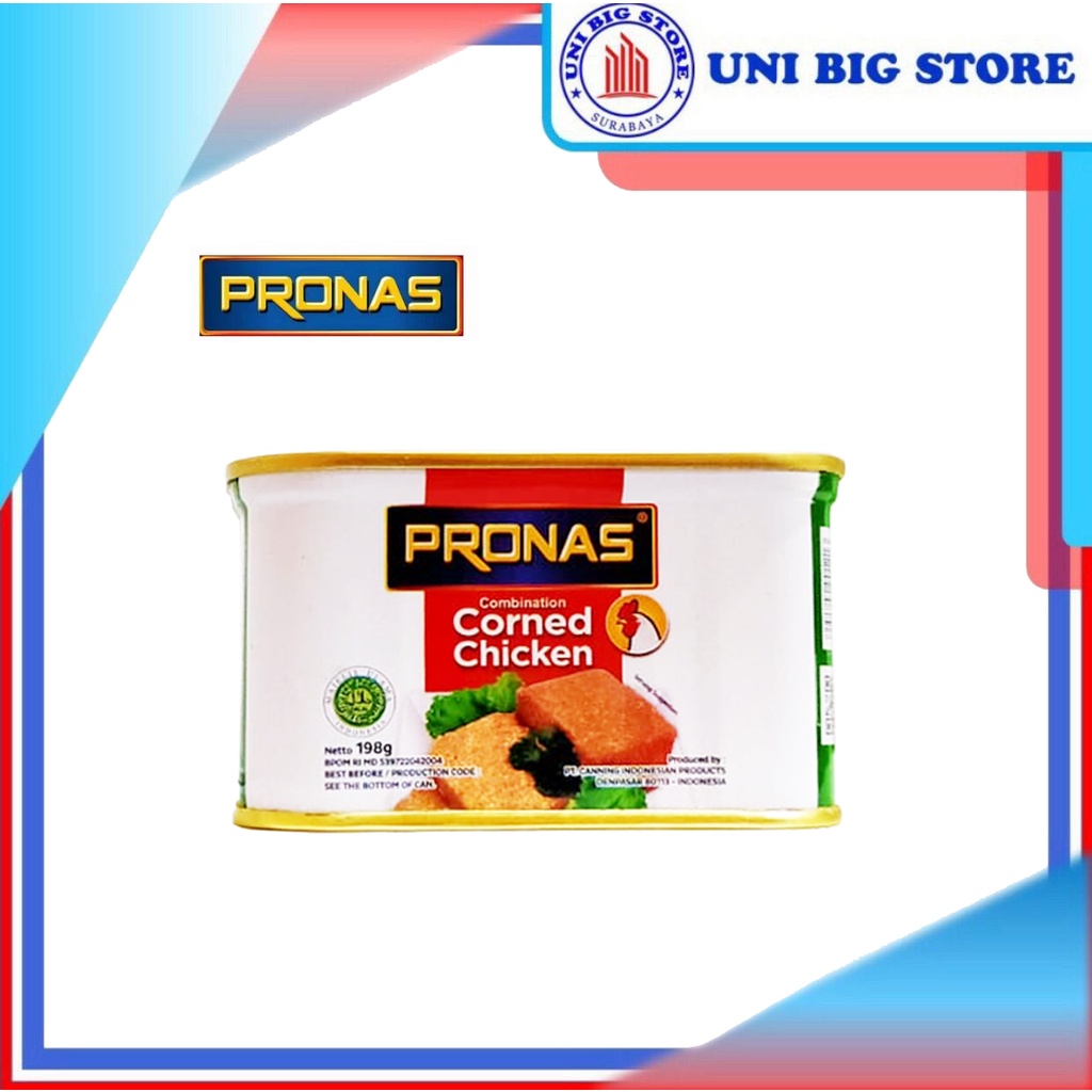 Jual Pronas Corned Chicken 198 gr Kornet Ayam Kaleng | Shopee Indonesia