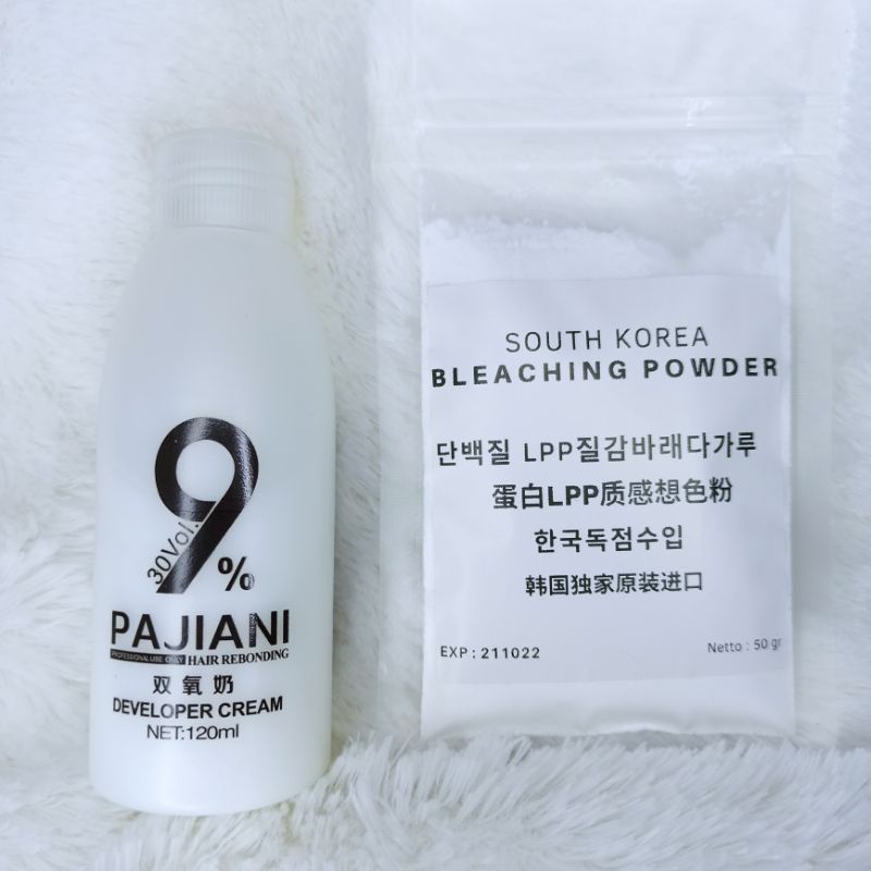 Jual Bleaching Rambut Korean Bleach Powder LPP 50gr | Shopee Indonesia