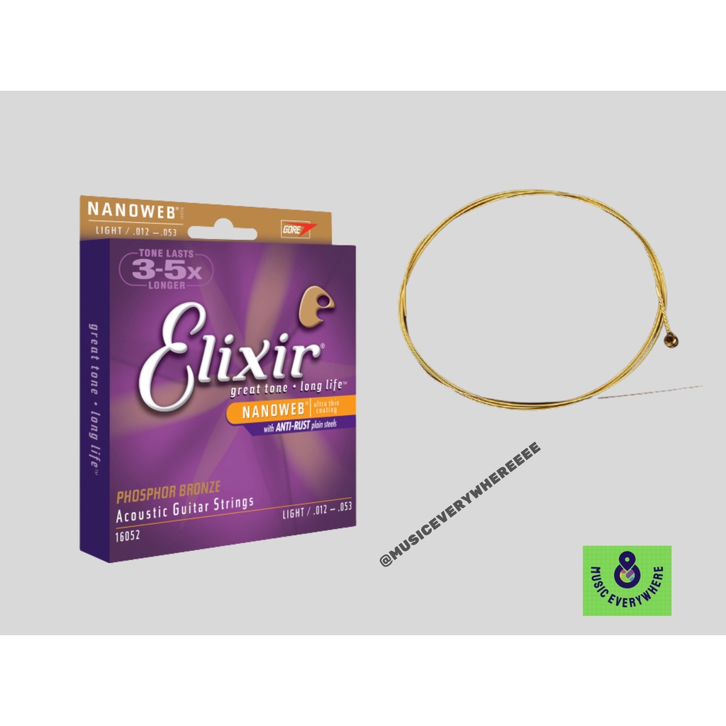 Jual Elixir Senar Gitar Akustik (Original) | Shopee Indonesia