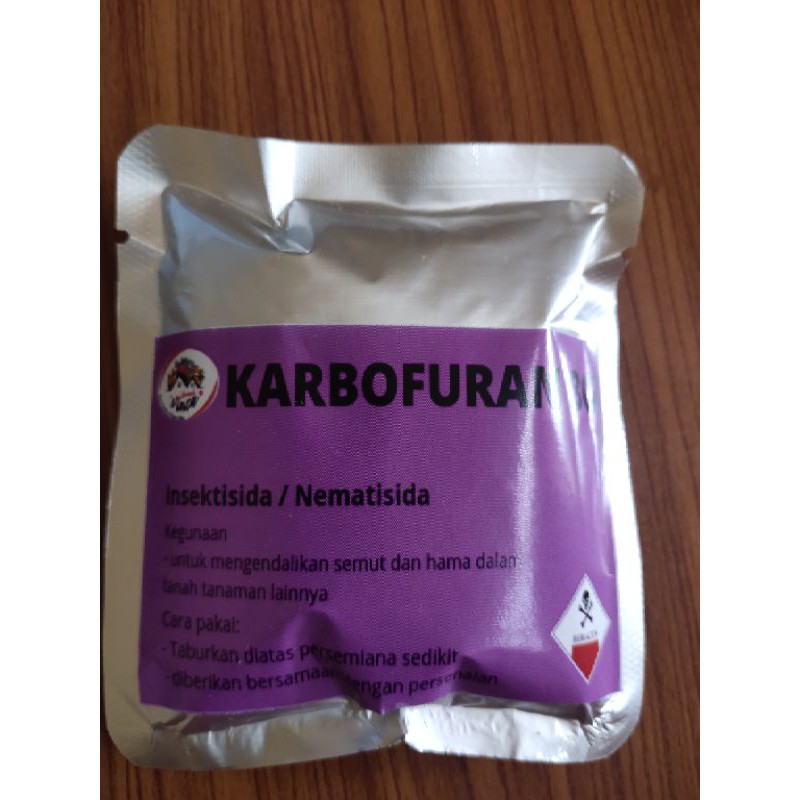 Jual Pestisida Racun Semut racun cacing racun hama tanah KARBOFURAN 3GR ...