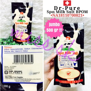 Jual SPA Milk Salt Dr Pure BPOM ( LULUR GARAM ) | Shopee Indonesia