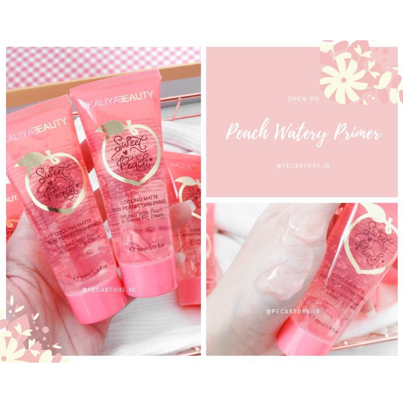 Jual [FREE GIFT]Kaliya Beauty Peach Primer/Primer Wajah Original Murah ...